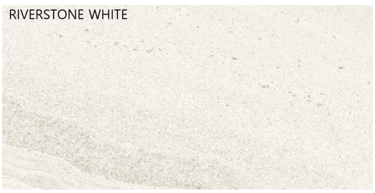 [RIVERSTONE] RIVERSTONE WHITE / 리버스톤 화이트 (450*900) 포세린타일 / 화이트 크림톤 스톤무늬 ...