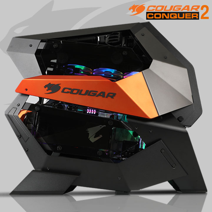 COUGAR CONQUER 2 커스텀수냉PC 리뷰! 이거 오토바이 아니야? : 네이버 블로그