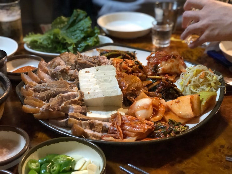 대전 수육과 김치 찐맛집 갈마동 초가집 소주가 쭉쭉 들어가 네이버 블로그