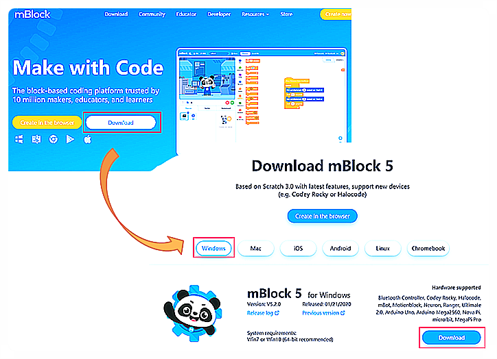 mBlock 5 버전 다운로드 & 설치 : 네이버 블로그