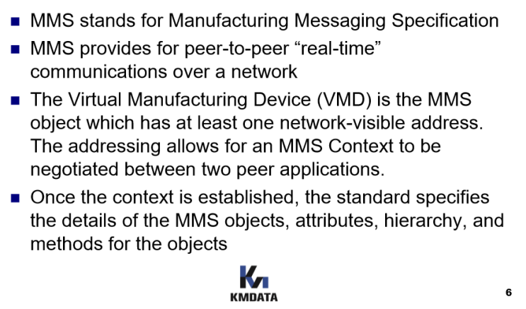 IEC/ISO 9506 Manufacturing Message Specification 1 : 네이버 블로그