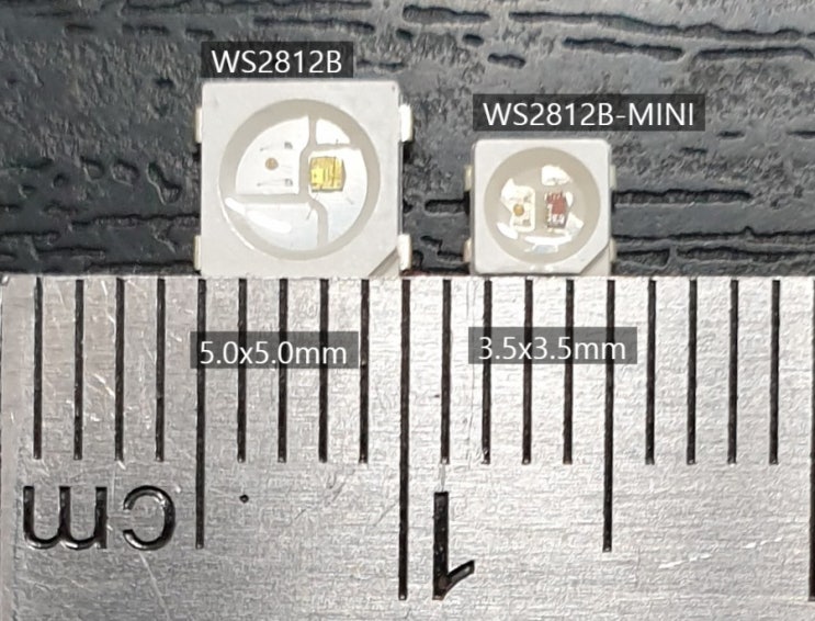 LED 모듈 - WS2812 미니(WS2812B-MINI) : 네이버 블로그