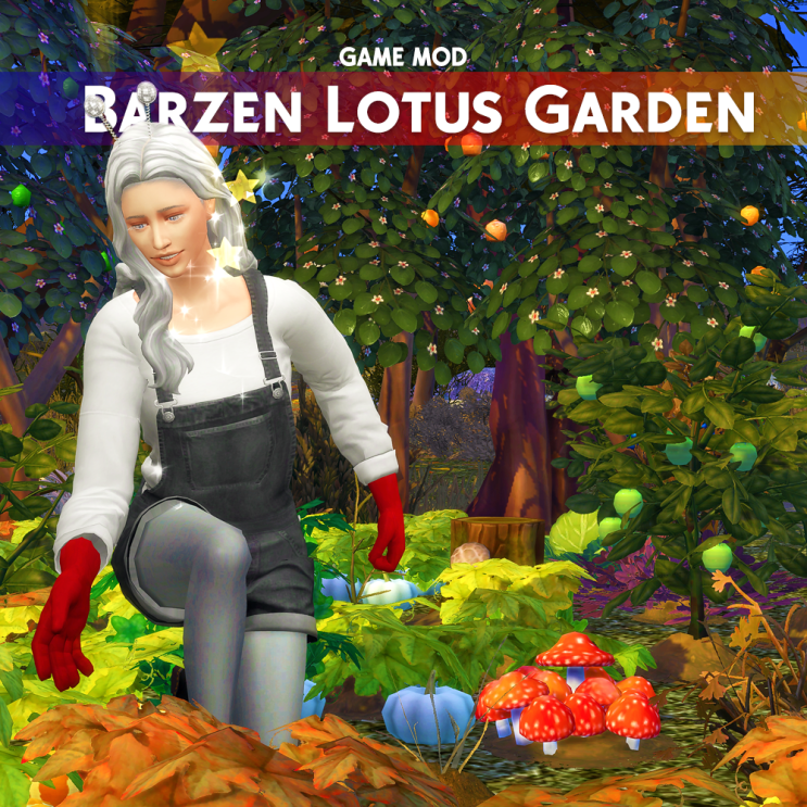 심즈4 Brazen Lotus 원예 작물 관련 모드 대모음 : 네이버 블로그