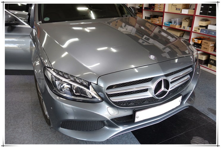 벤츠 C 클래스 아이나비 블랙박스 QXD3000프로, 에코파워팩 : 네이버 블로그