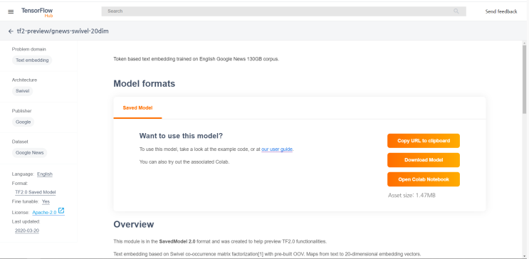 tensorflow hub.KerasLayer() : 네이버 블로그