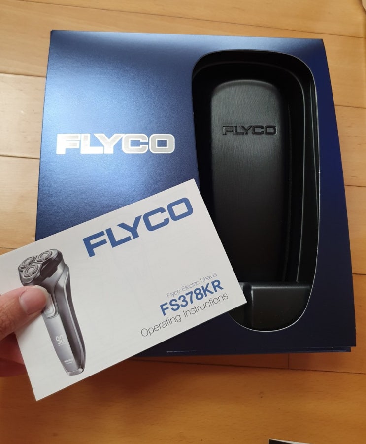 아빠선물추천 플라이코 FS378KR 건습식 전기면도기 준비완료 : 네이버 블로그