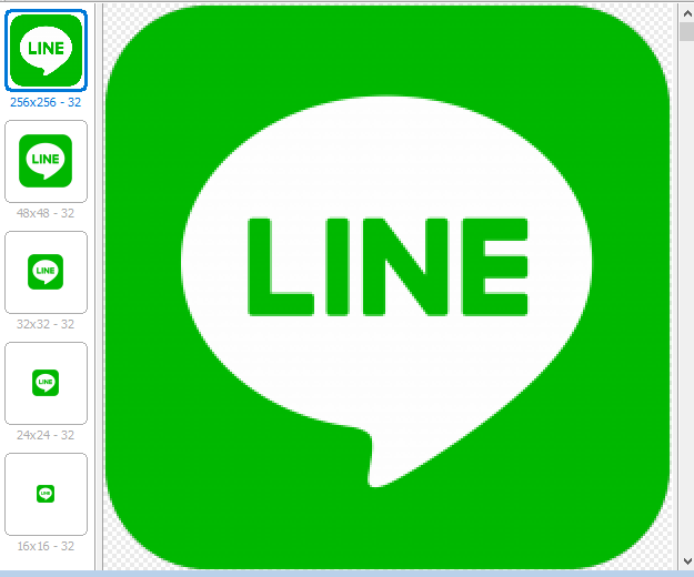 Line Logo - Windows Icon(.ico) File : 네이버 블로그