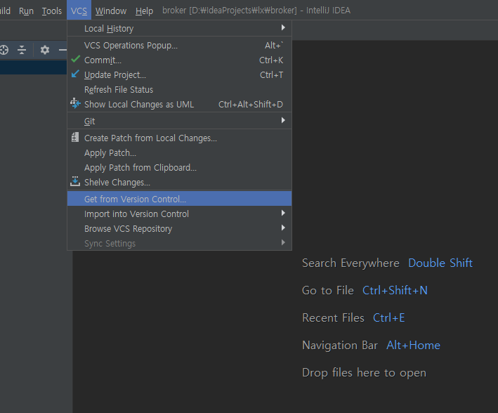 IntelliJ에서 GitLab 프로젝트 받기 및 모듈 추가 : 네이버 블로그