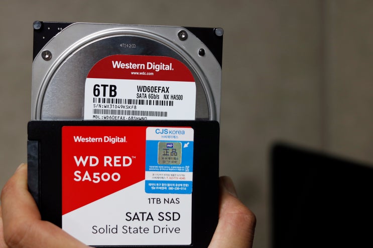 웨스턴디지털 WD RED NAS SSD/HDD 조합으로 NAS 시스템 성능 업그레이드 하자 SA500/WD60EFAX : 네이버 블로그