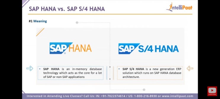 SAP HANA VS SAP S/4 HANA : 네이버 블로그