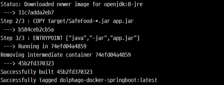 [Docker]Dockerfile을 이용해서 SpringBoot 프로젝트 Dockerizing (SpringBoot maven ...