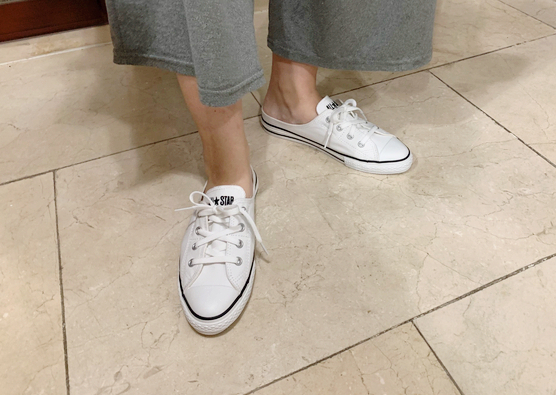 봄과 같은 컨버스 올스타 뮬 여성 블로퍼! 마음만은 이미 햇살가득 : 네이버 블로그