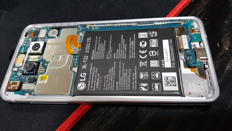 LG G6 액정, 배터리, 배터리커버(지문인식 전원 포함) 교체 DIY!! : 네이버 블로그