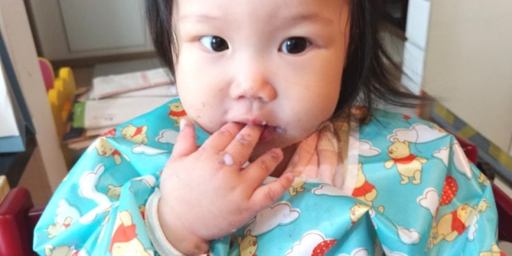 쭈니 육아일기 생후9개월 4주차 아기 발달 상황 후기이유식 분유량 줄음피부낮잠밤잠수면시간언어발달빨대컵연습