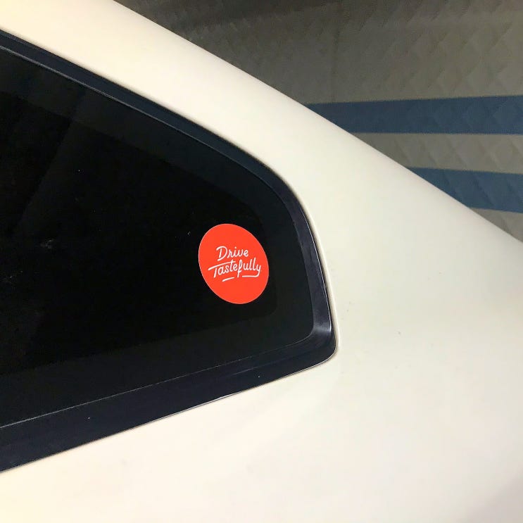 #71 - Petrolicious 스티커 부착 : 네이버 블로그