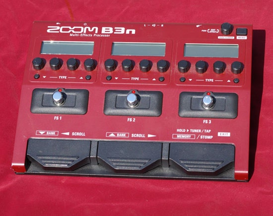 [품절]B3n 중고/ZOOM B3n 줌 베이스 멀티이펙터 : 네이버 블로그