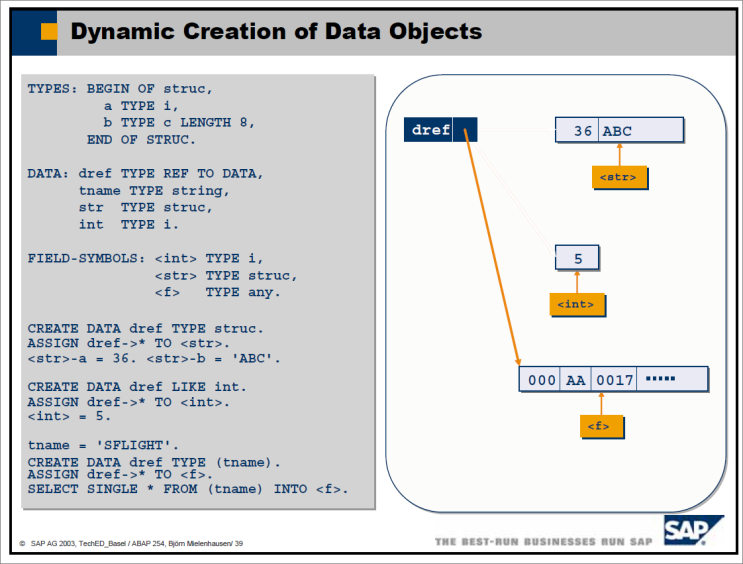 [SAP ABAP] Data Reference : 네이버 블로그