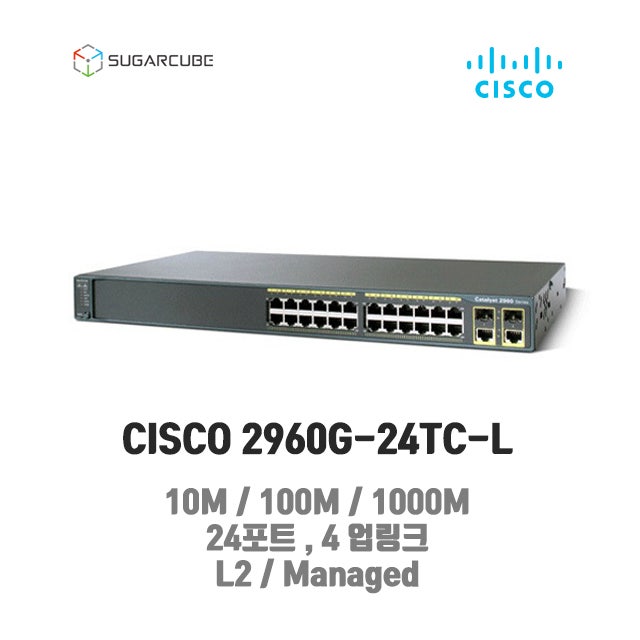 CISCO L2 시스코 중고스위치 2690 WS-2960G-24 24포트 1G 광 업링크 : 네이버 블로그