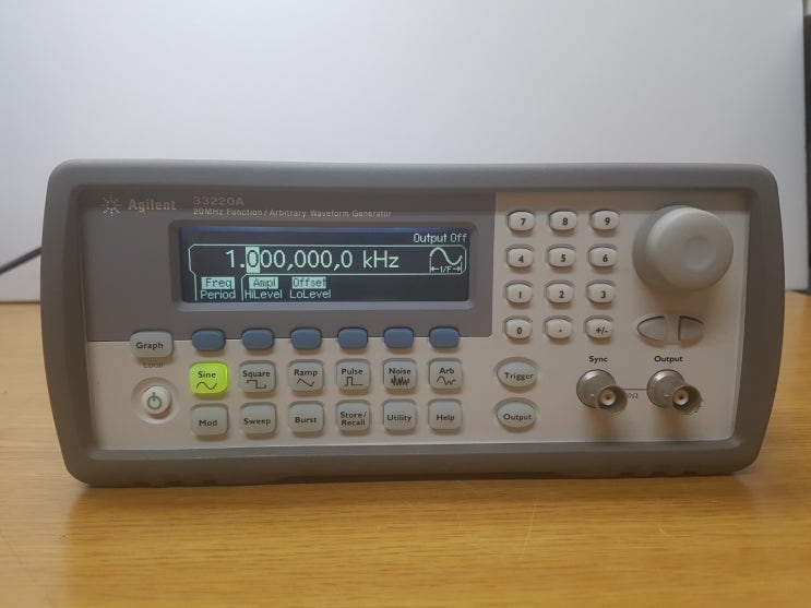 Agilent 33220A 20MHz Function Arbitrary Waveform Generator : 네이버 블로그
