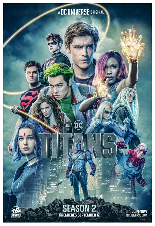 타이탄즈 (Titans) 시즌2 - 컨셉은 좋았으나 캐릭터 과용으로 산만해진 작품 : 네이버 블로그