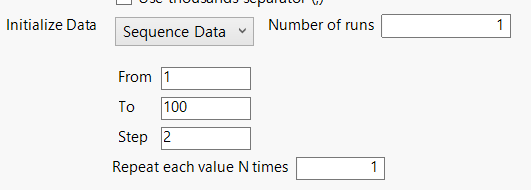 JMP에서 Sequence(연속) Data 만드는 방법 : 네이버 블로그