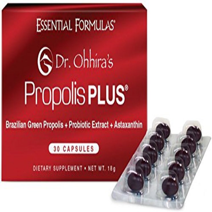 Essential Formulas Dr. Ohhira's Propolis Plus 30 Capsules 비염에좋은약 비염에좋은 ...