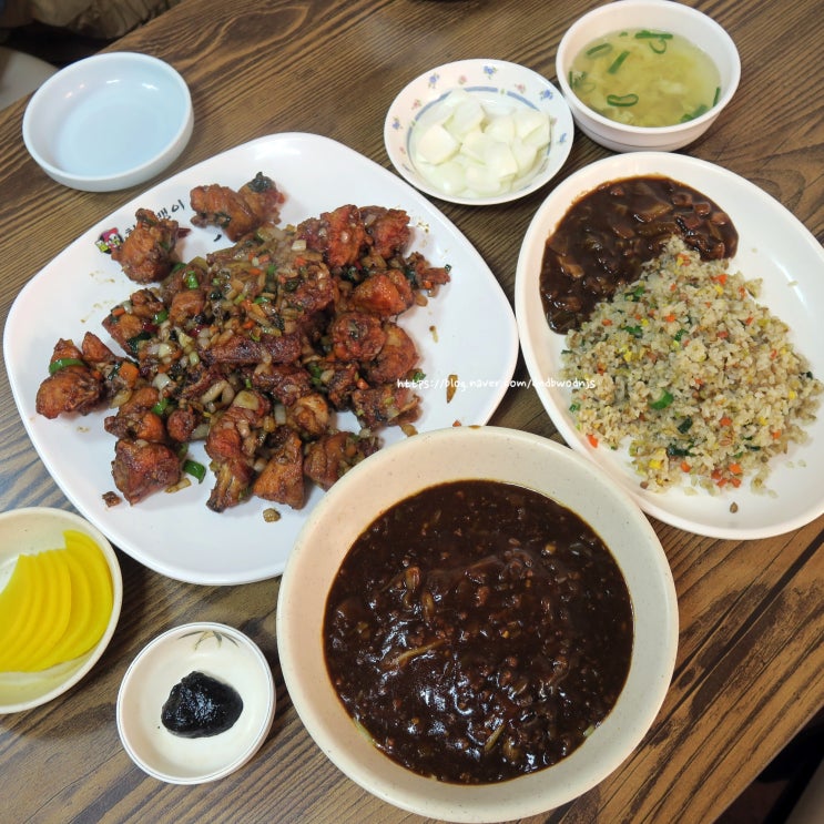 생활의달인 은둔식달 깐풍기 볶음밥 달인 평택 통복시장 개화식당 유니짜장까지 맛보다 네이버 블로그