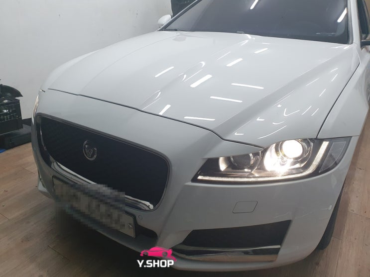 재규어 Xf 20d 블랙박스 아이패스 N9 설치 및 배선 정리 풍절음 작업 전문 인천 와이샵 네이버 블로그