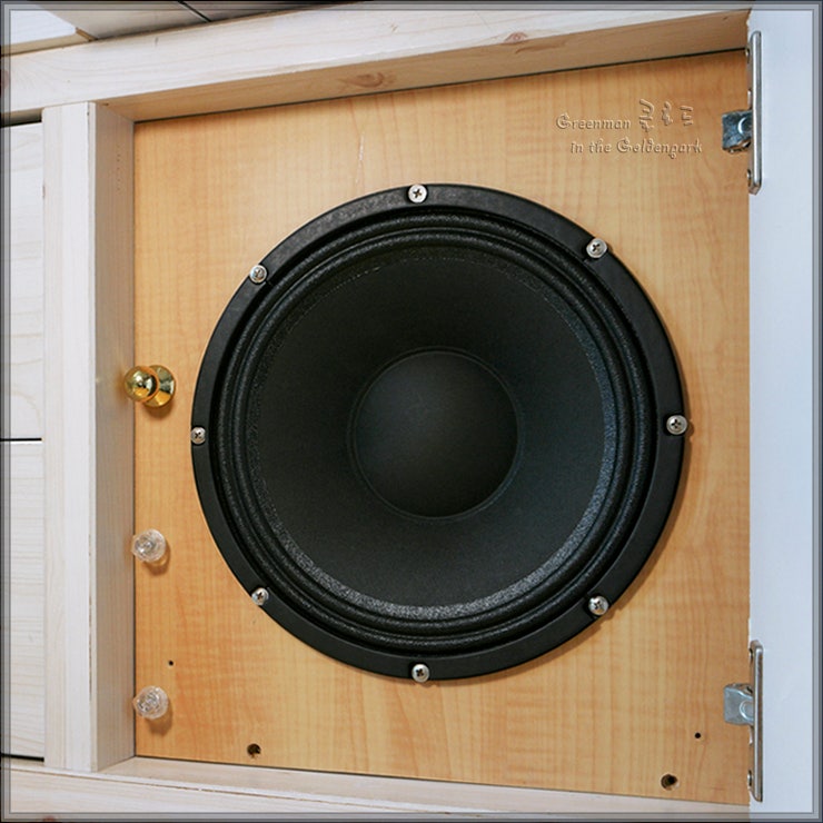 [스피커 자작] Celestion TF1020 Woofer [10인치 mid bass 150W] 거실책장에 우퍼 만들기 ...