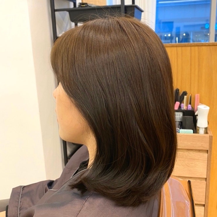 마포구청역 미용실 제이진헤어 매트브라운 염색 후기 네이버 블로그