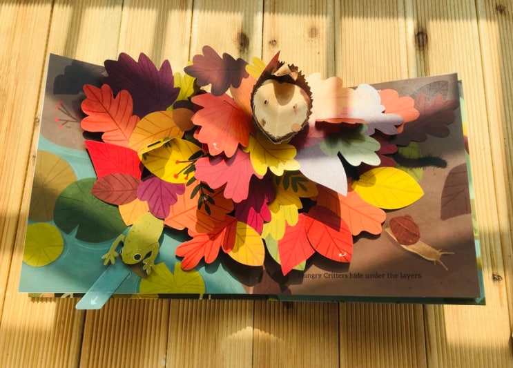 엄마가 반한 가을 영어 그림책 Leaves (영어 팝업북) : 네이버 블로그