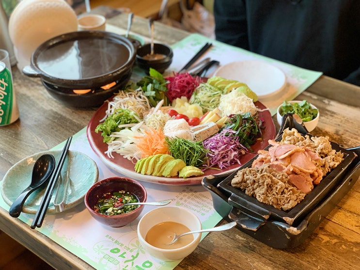 하남 감일동 맛집 호주식 쌀국수 월남쌈 무한리필 맛집 아초원 네이버 블로그