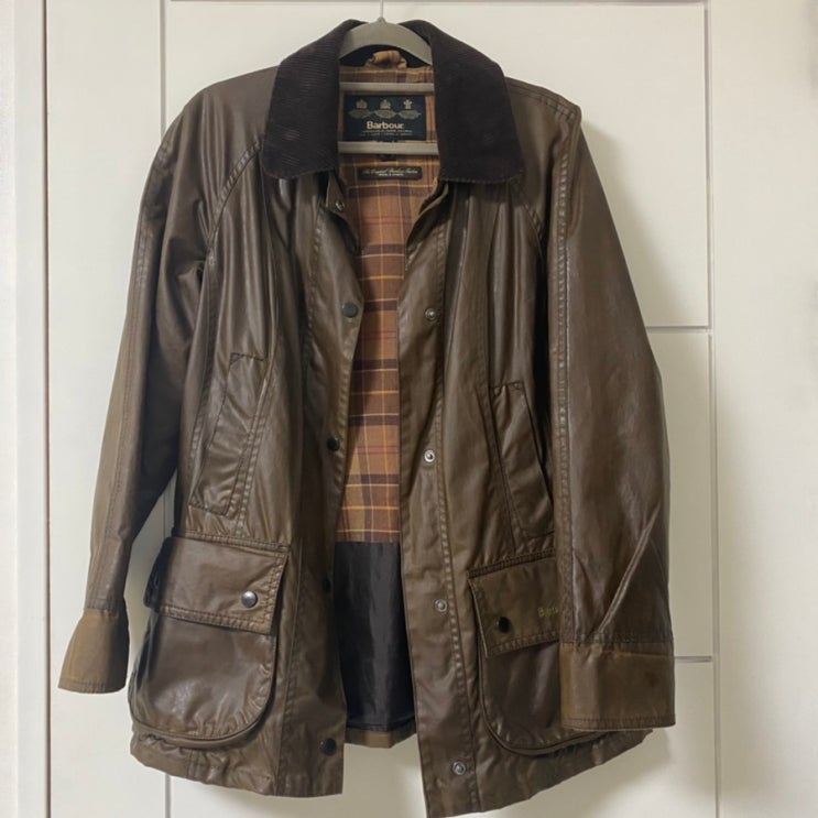 [Barbour] 바버 자켓 리왁싱하기 : 네이버 블로그