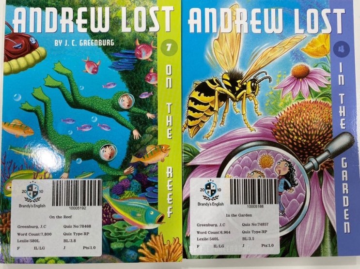 브랜디영어학원 새로 들어온 논픽션 과학 챕터북 Andrew Lost : 네이버 블로그