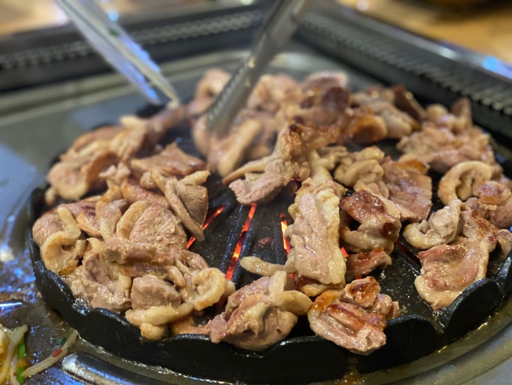 하남오리고기 가족식사하기 좋은 화돌농장 하남점 오리로스구이 네이버 블로그