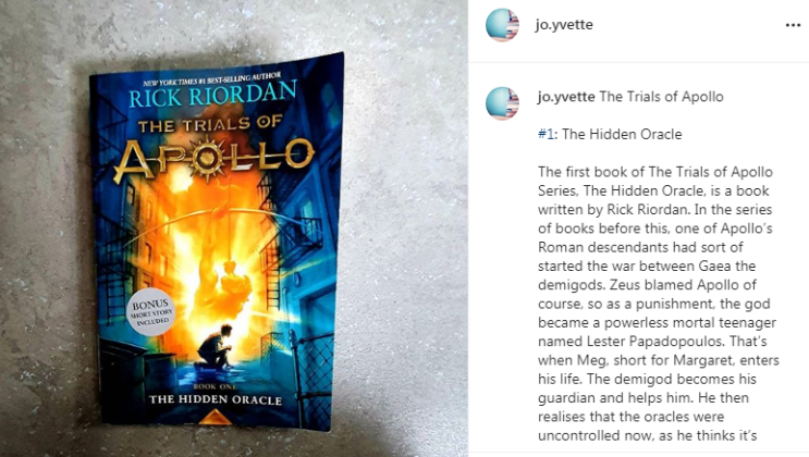 The Trials of Apollo #1 The Hidden of Oracle/Rick Riordan : 네이버 블로그