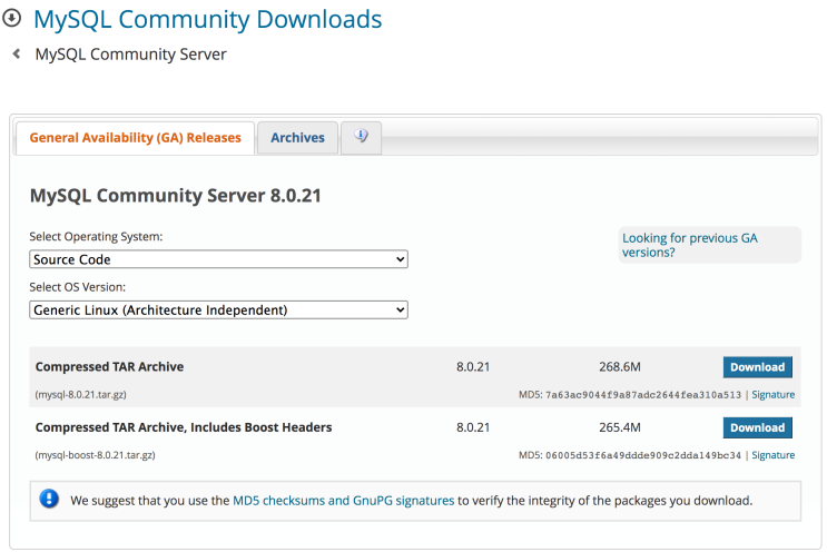 [MySQL 8.0] Source 설치 : 네이버 블로그