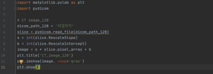 DICOM 읽기(CT이미지) : 네이버 블로그