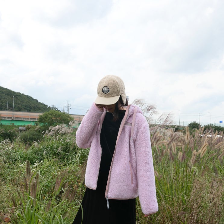 디스커버리 양털 후리스 테크 플리스 자켓 뽀글이 모자로 여자 가을코디 완성 네이버 블로그