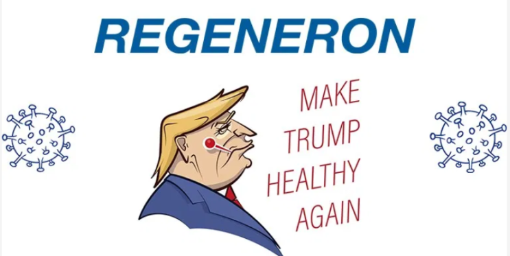 도널드 트럼프 빠른 회복의 비결 그리고 그 뒷이야기 (feat 리제네론(Regenron) REGN-COV2와 투자 이야기 ...