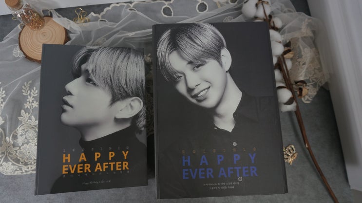 강다니엘 강다니엘 엽서북 워너원 Wanna One 연예인선물 아날로그한아침 엽서북제작케이스제작 메세지북제작팬북