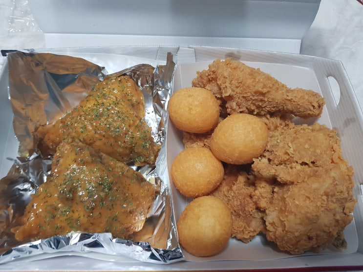 Bbq신메뉴 메이플버터갈릭 메이플버터갈릭반황금올리브반 치즈볼4개 세트 비비큐신메뉴 후기비비큐봉일천점 네이버 블로그