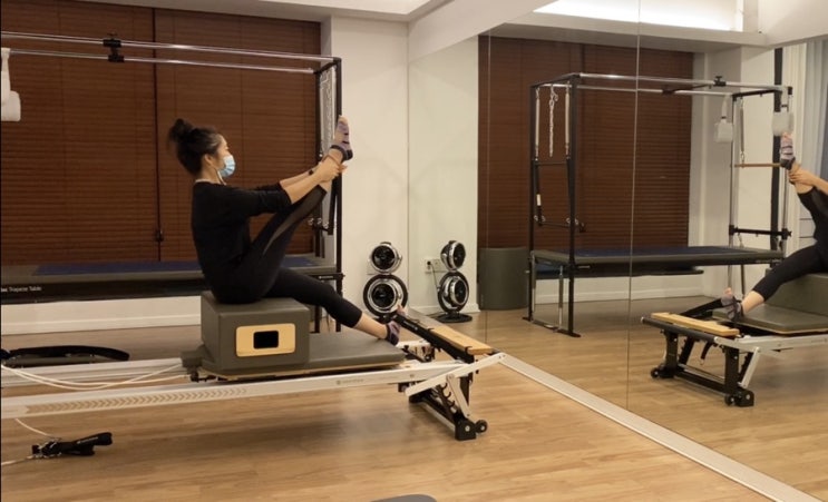 [Pilates Step By Step] TREE @ Reformer - Step 1 다리뻗기 : 네이버 블로그