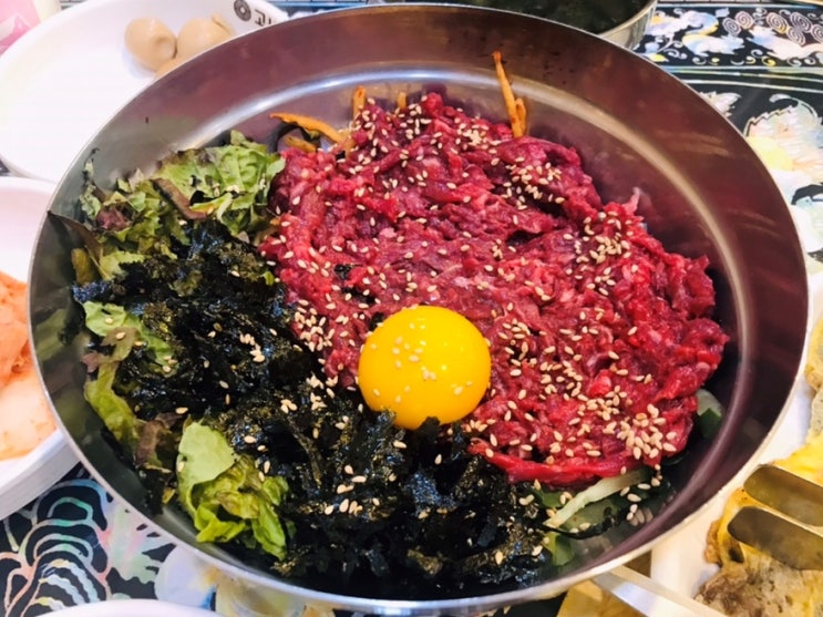 담양 맛집 고서회관 육회 가득 육회비빔밥 맛집 네이버 블로그