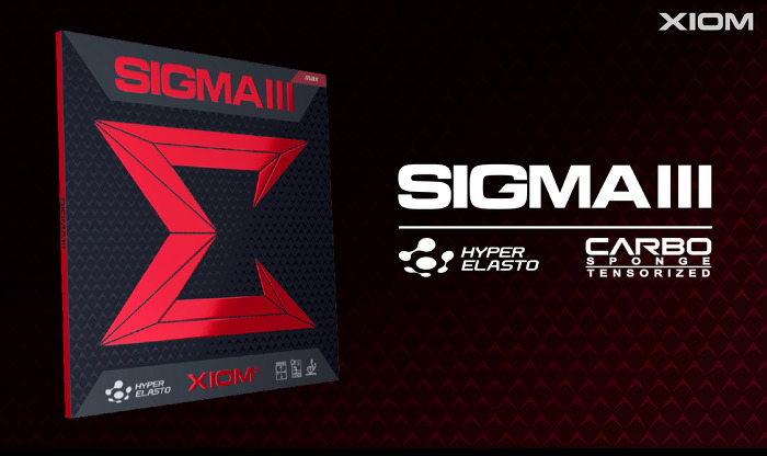 [XIOM(엑시옴)🏓] 베이직한 매력의 47.5도 러버, 시그마 3 (SIGMA III) : 네이버 블로그