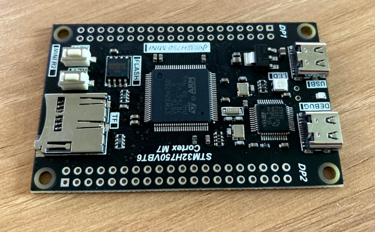 [STM32H750] 보드 #1 도착 : 네이버 블로그