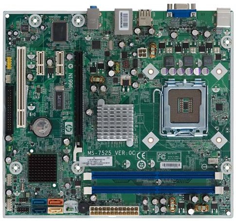 //MB// 775 - hp(MSI) MS7525 ver 1.0 : 네이버 블로그