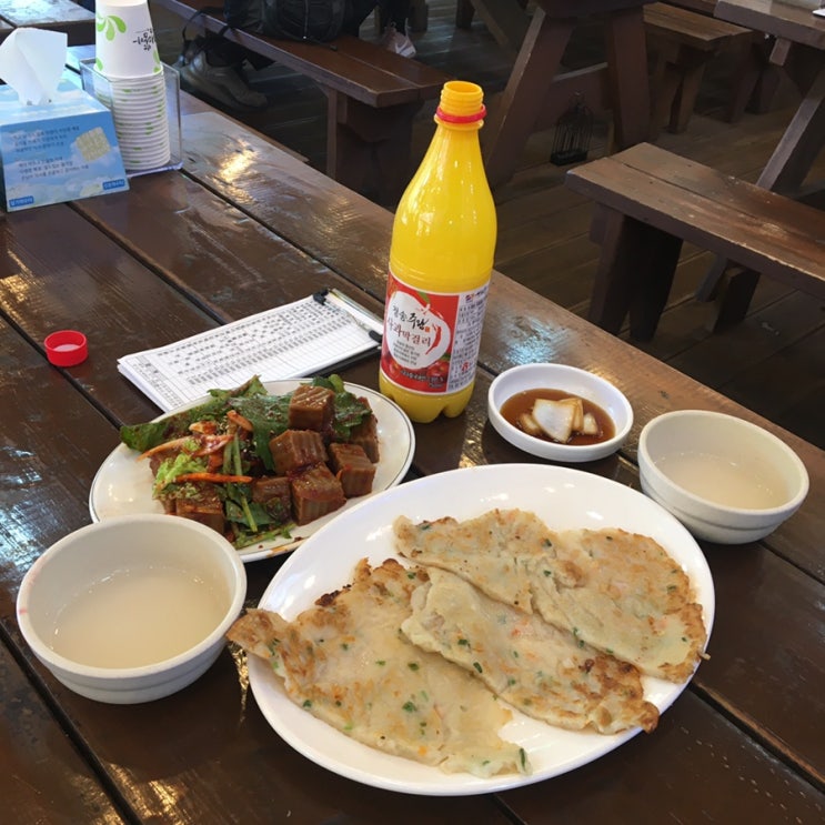 경북 청송 맛집 주왕산 식당 추천 공주식당 솔직후기 감자전 청송 사과 막걸리 가성비 단풍놀이 단풍구경 신선놀음 신선놀이 가을