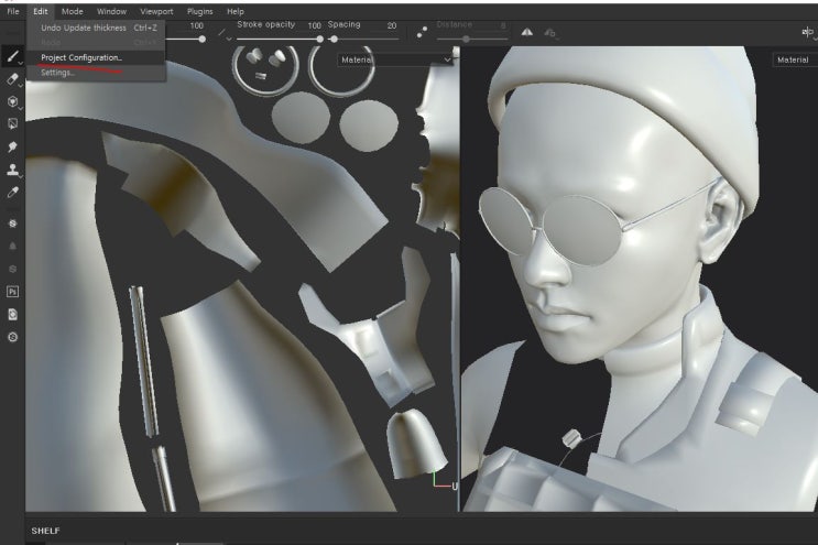 201021_Substance Painter 기존 fbx파일을 새 fbx파일로 바꾸는 방법 1 : 네이버 블로그