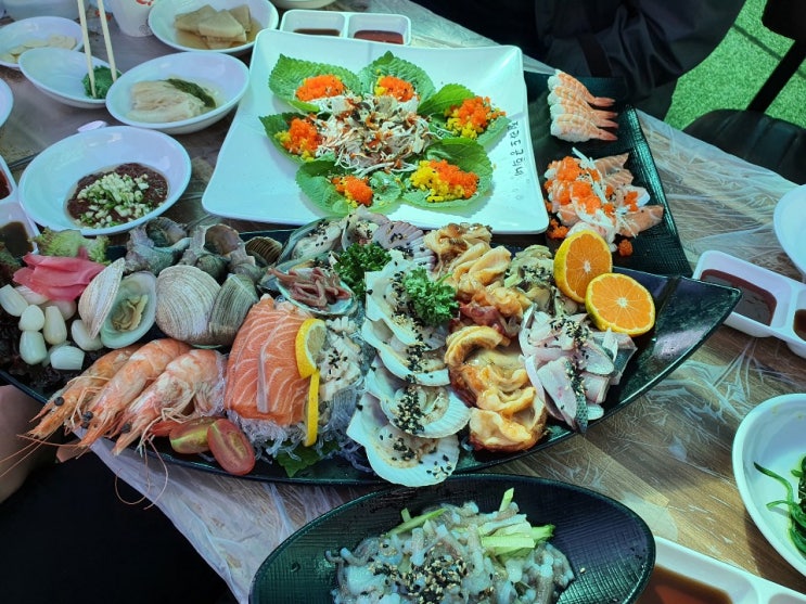인천 소래포구맛집 서천수산미남양념조개구이 대하맛집♥ 내돈내산 네이버 블로그